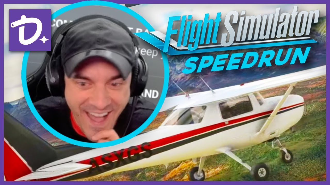 Flight Simulator SPEEDRUN (Sponsored) - YouTube