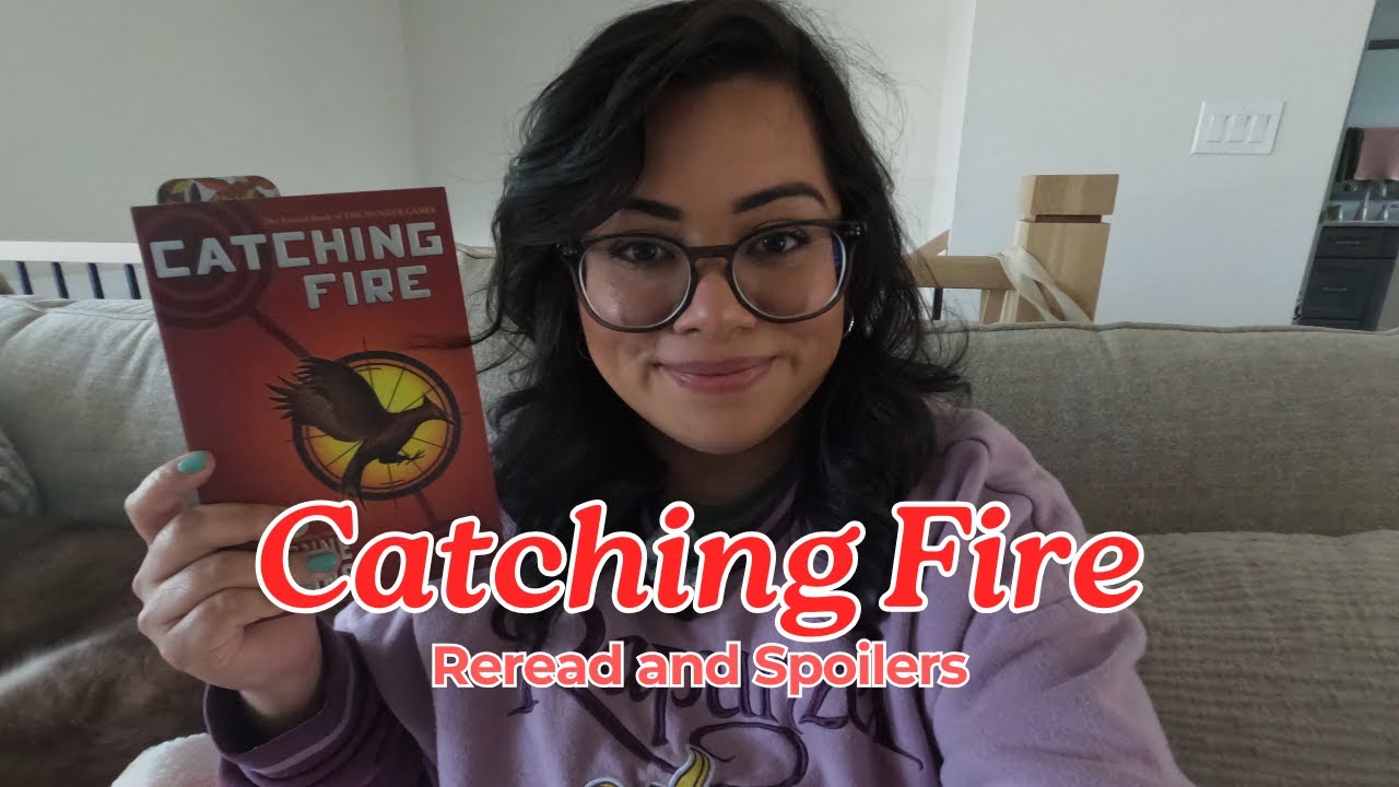 Catching Fire Reading Vlog with Spoilers - YouTube