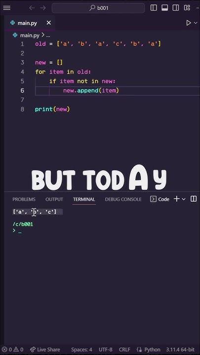 Python Trick I HAD To Share!! #python #programming #coding - YouTube