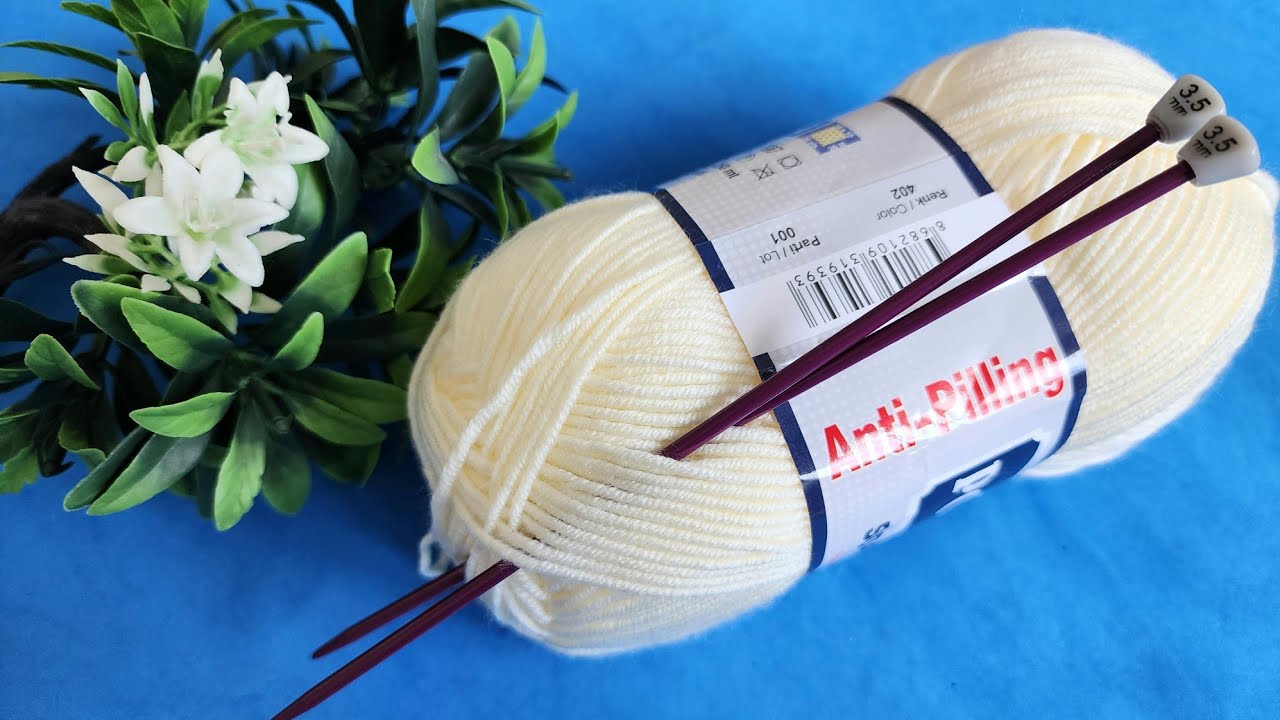 WOW👌These TWO NEEDLES are only 6 rows and SO BEAUTIFUL I couldn't ...