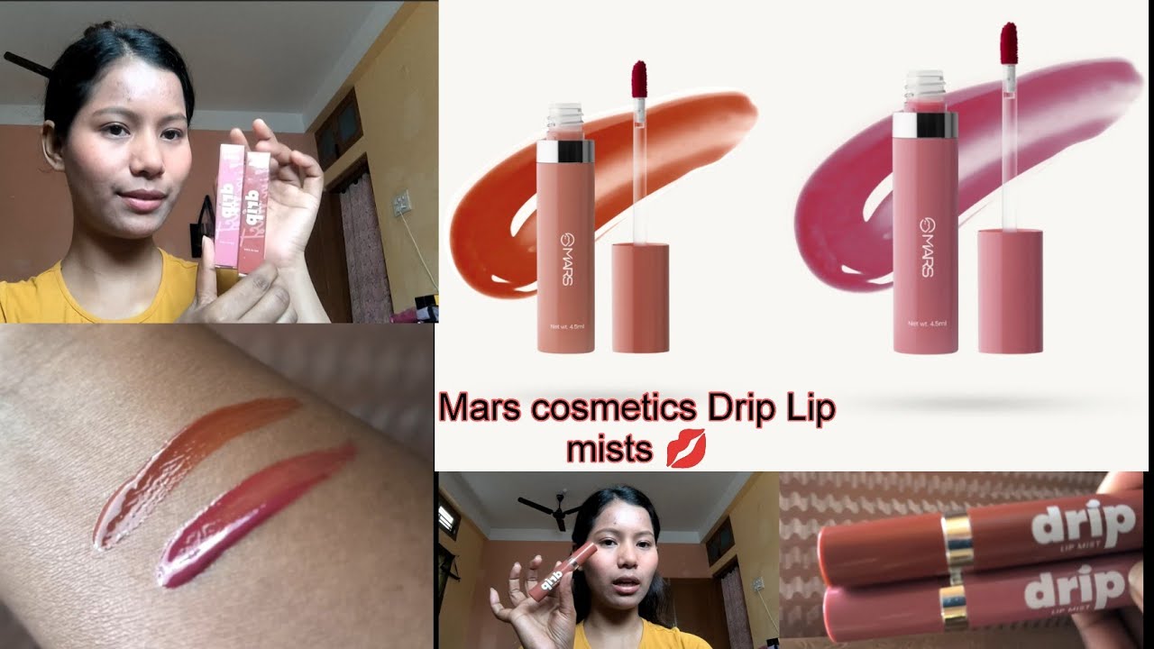 Mars cosmetics Drip Lip mists 👀💄💋Lip Mist Swatches💋🫶 @MARSCosmetics ...