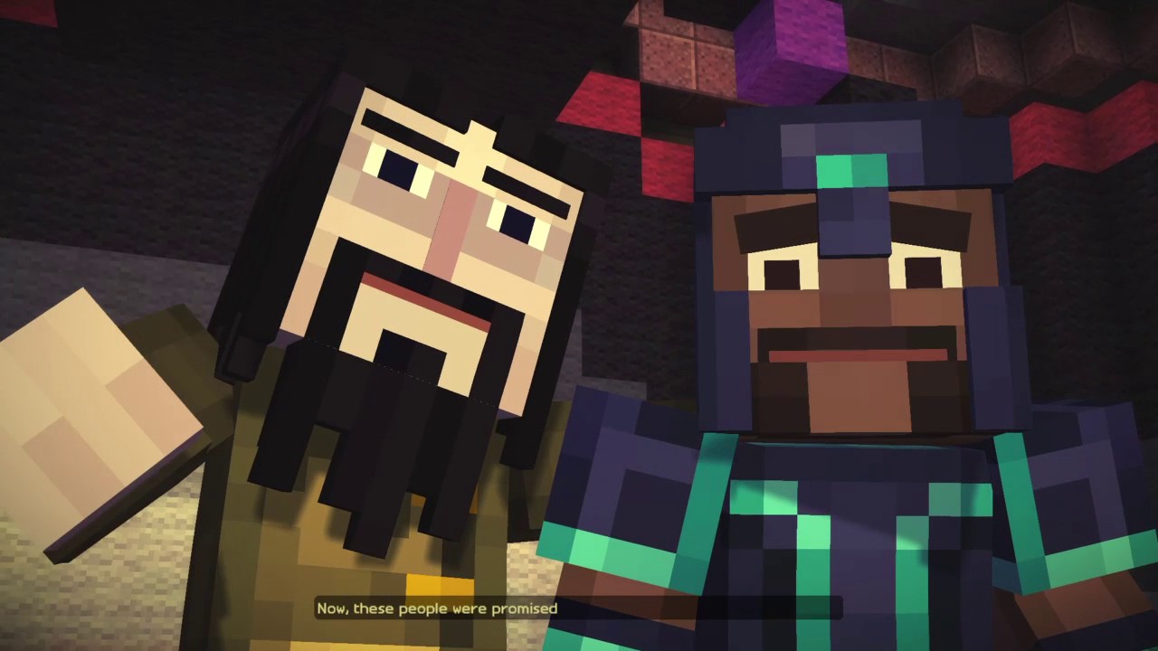 Minecraft Story Mode End - YouTube