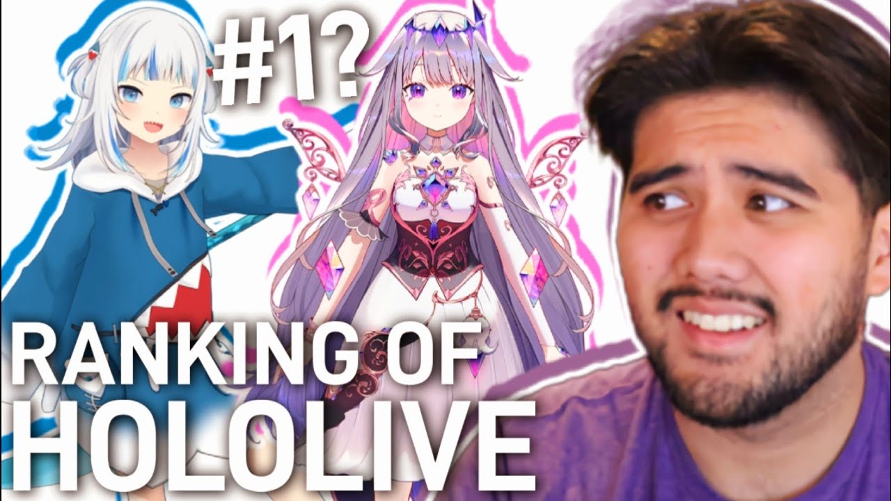 RANKING MY FAVORITE HOLOLIVE MEMBERS - YouTube