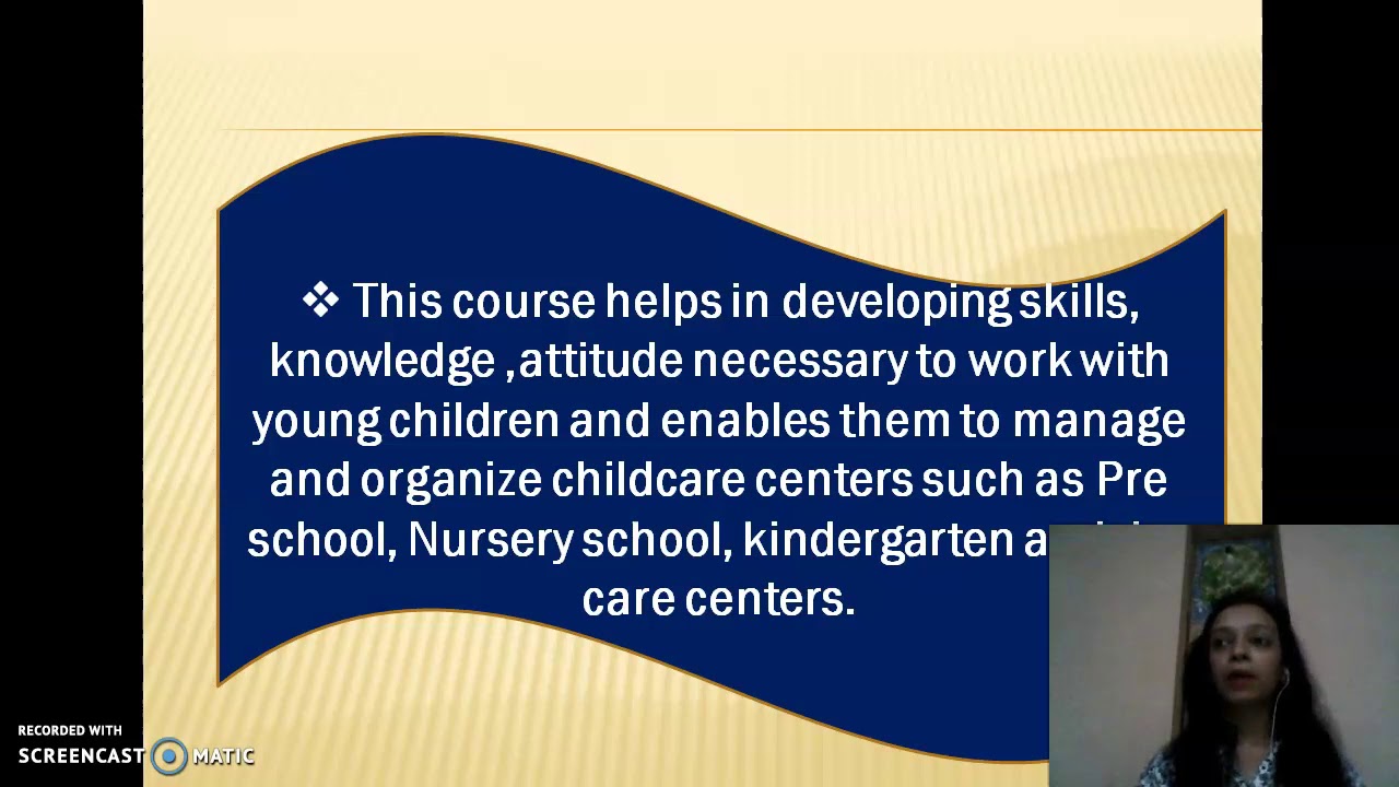 what is ECCE and it's importance both for children and teachers. - YouTube