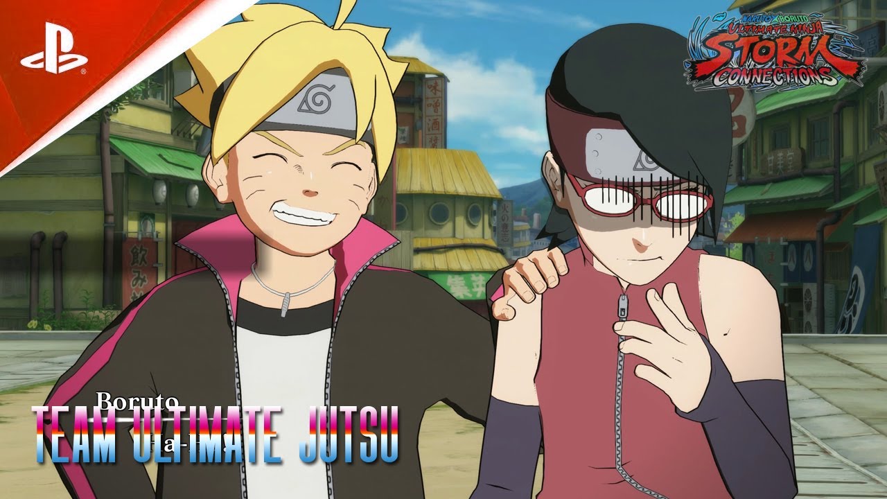 BORUTO AND SARADA TEAM ULTIMATE JUTSU NARUTO X BORUTO Ultimate Ninja ...
