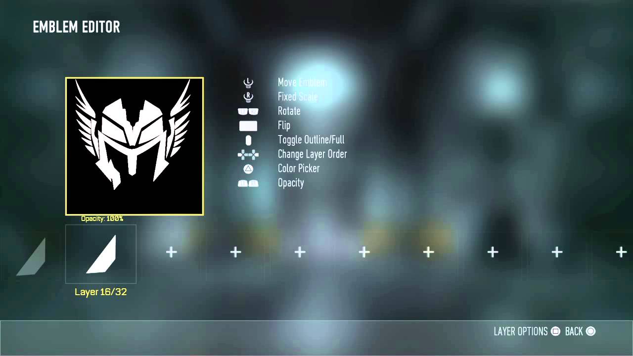 Call of Duty®: Advanced Warfare_sentinel task force emblem tutorial ...