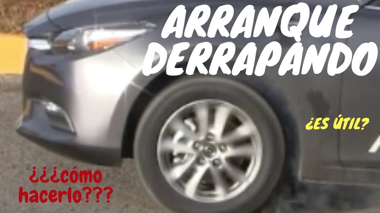 ARRANQUE DERRAPANDO | ¿CÓMO SE HACE? ¿ES ÚTIIL? | Autos - YouTube