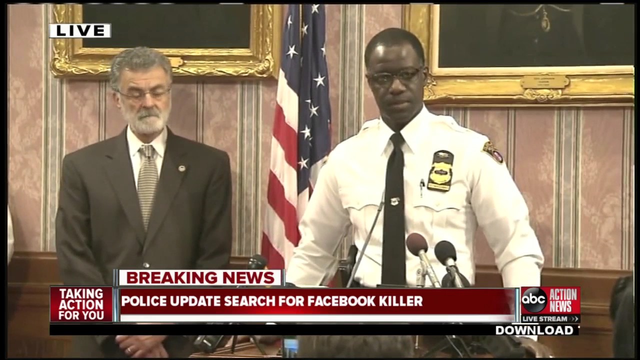 Police update search for Facebook killer - YouTube