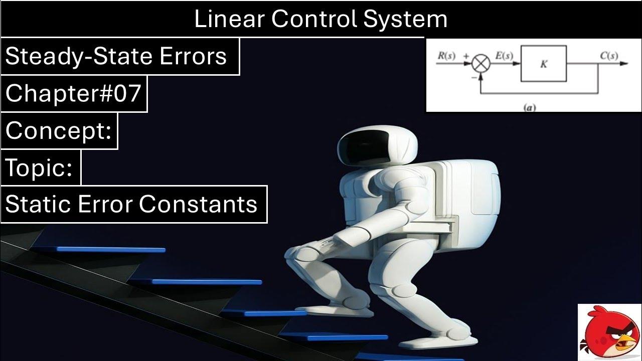 Linear Control System | Chapter#07 | Static Error Constants | Steady State Error | Wisely - YouTube