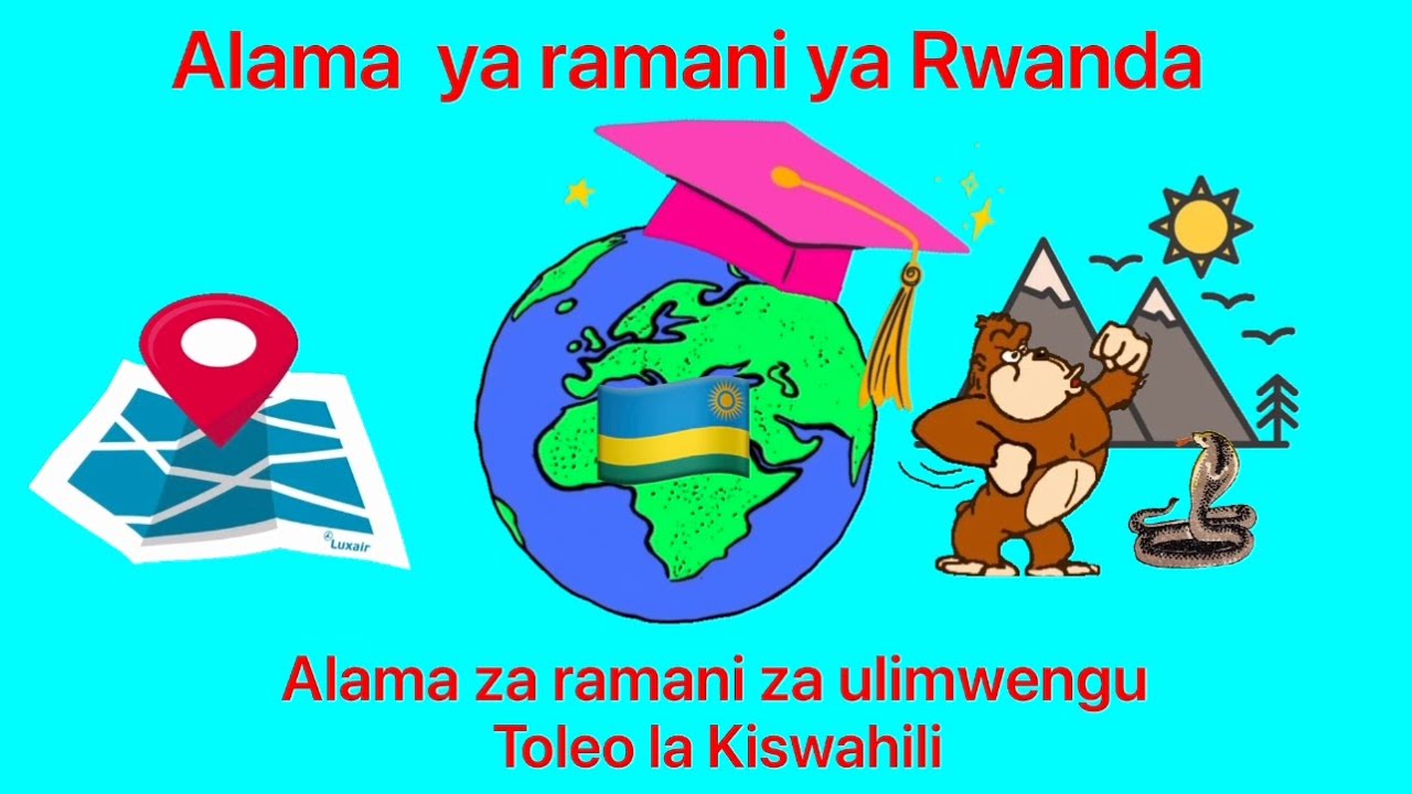 🇷🇼Rwanda ٩(๑ ᴗ ๑)۶★ Alama ya ramani ya google ・Alama hii ni nini ...