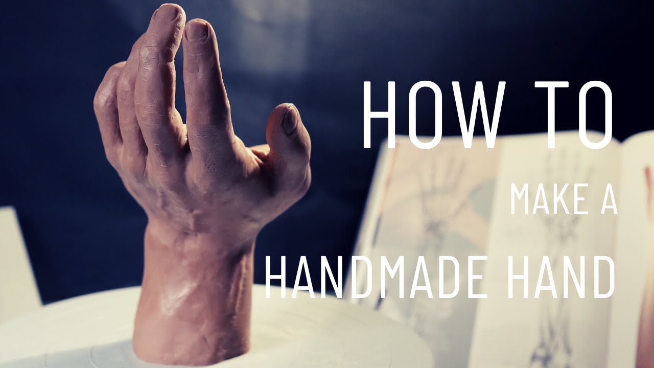 How to make a handmade hand | 손 만드는 방법 - YouTube