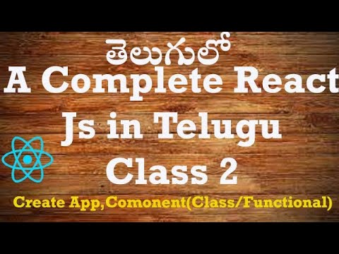 React Js in telugu | What is React js | React js tutorial for beginners | React Js - YouTube