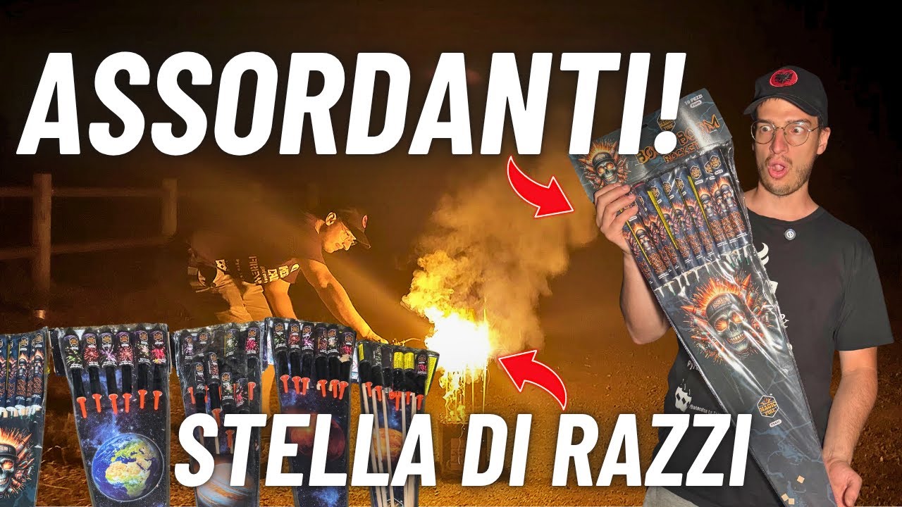 Ho provato TUTTI I RAZZI MAGIC FIRE e sparato 3 STELLE ASSURDE DI RAZZI ...