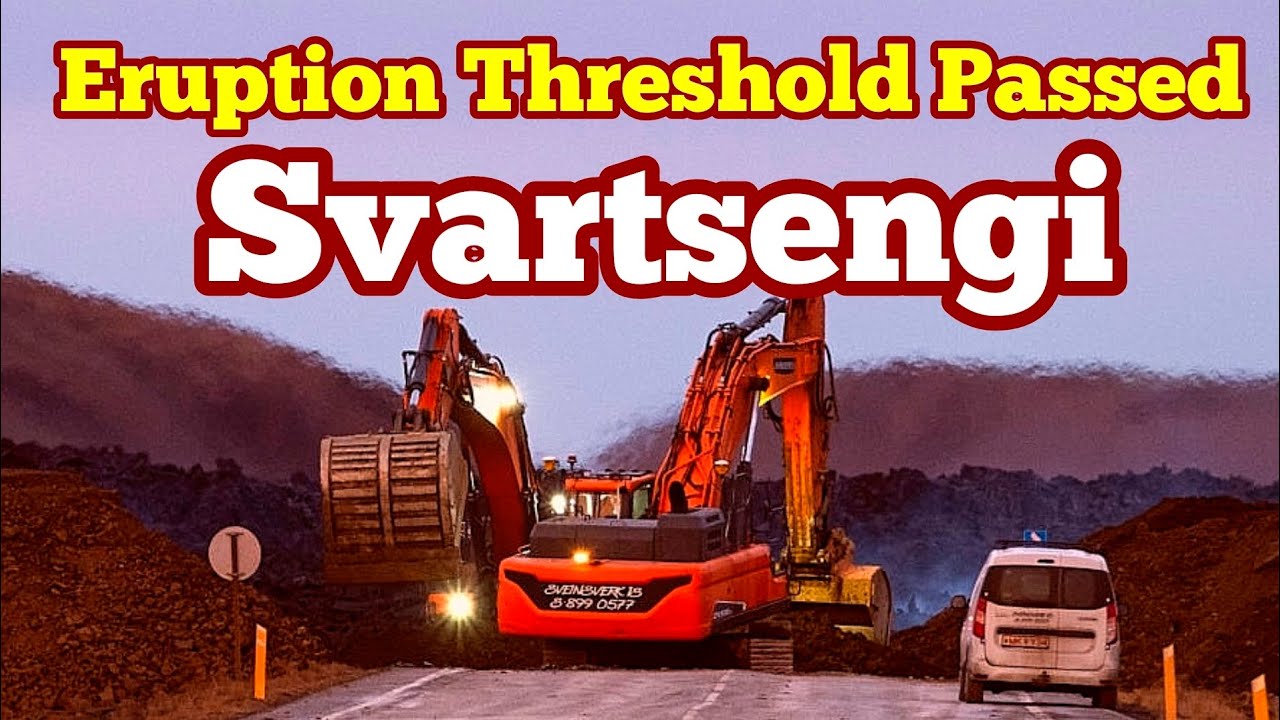 Svartsengi: Eruption Threshold Passed, Iceland Hagafell Grindavik ...