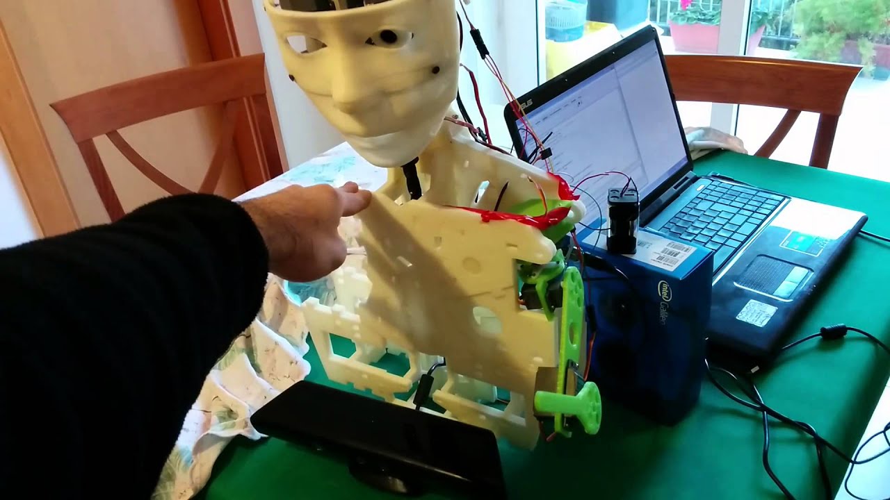 Inmoov Inverse Kinematics Tests Myrobotlab Youtube
