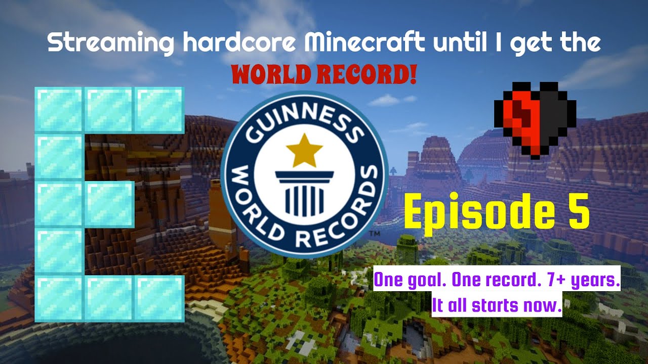 Minecraft World Record Longest Hardcore World Ever Part 5 Youtube