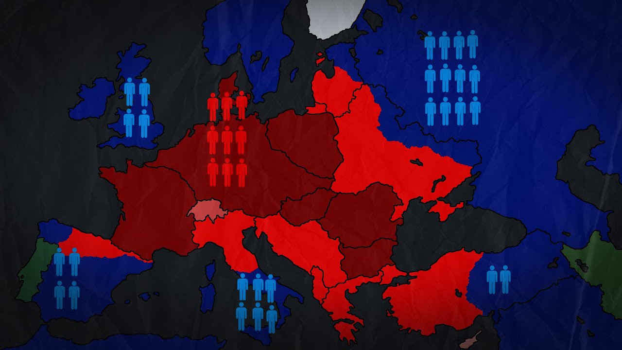 (ALTERNATE HISTORY/FUTURE) World War III and IV with army sizes - YouTube
