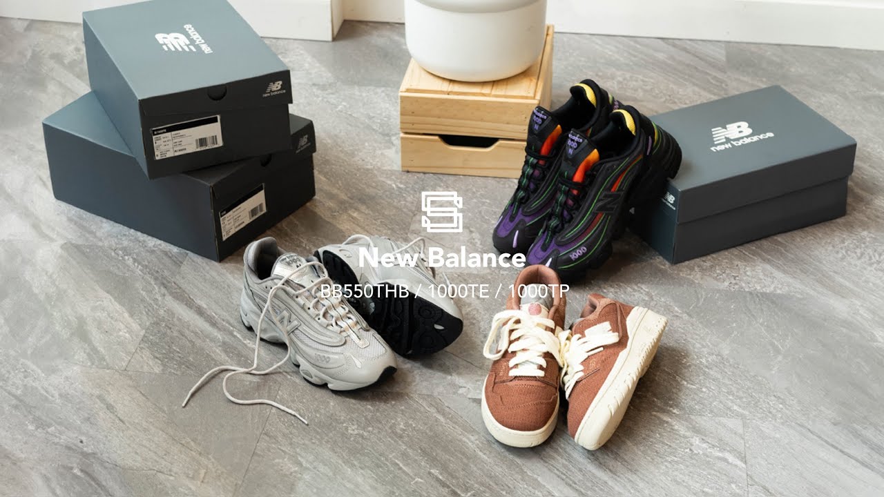 Solestop | New Balance BB550THB / M1000TE / M1000TP - YouTube
