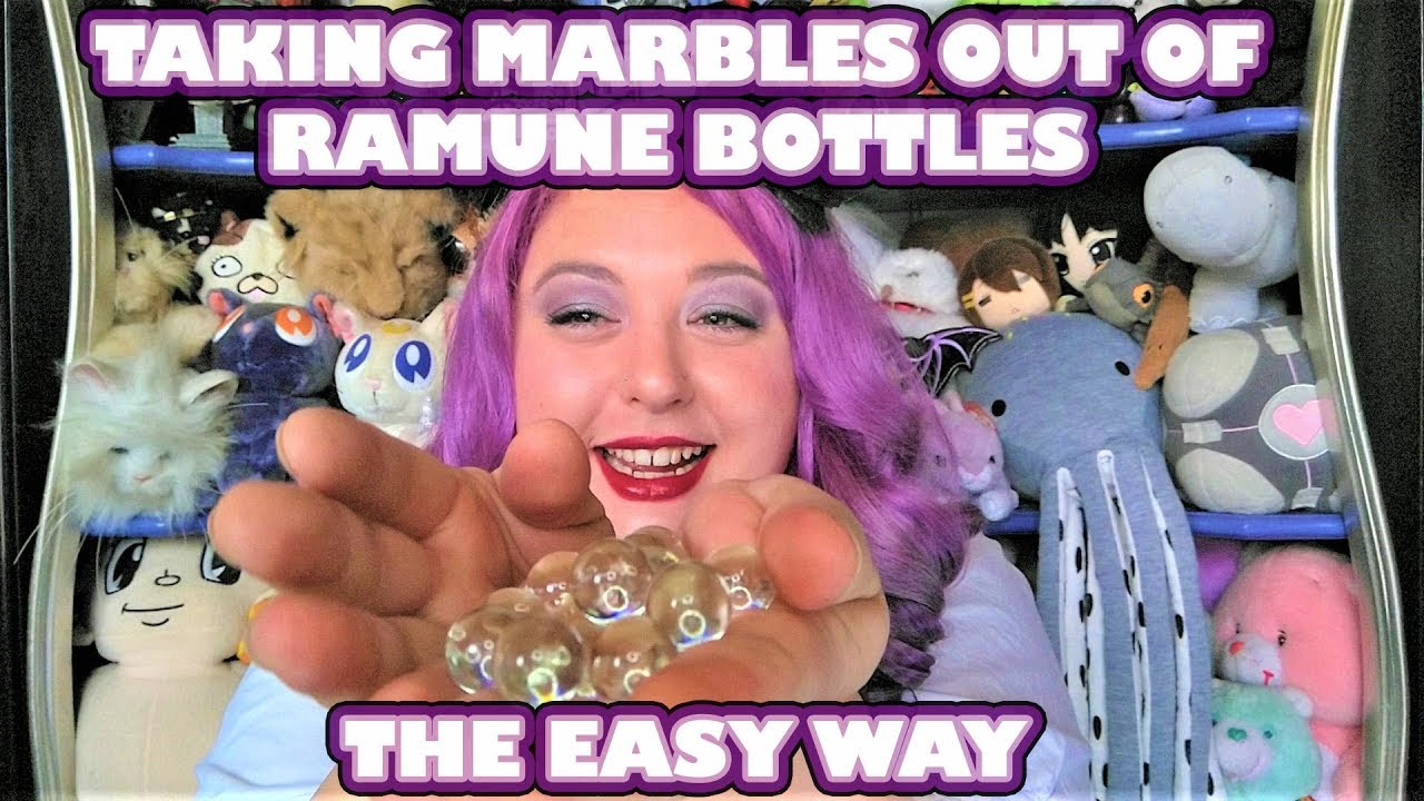The Safe & Easy Way To Take Marbles Out Of Ramune Bottles - Grace ...