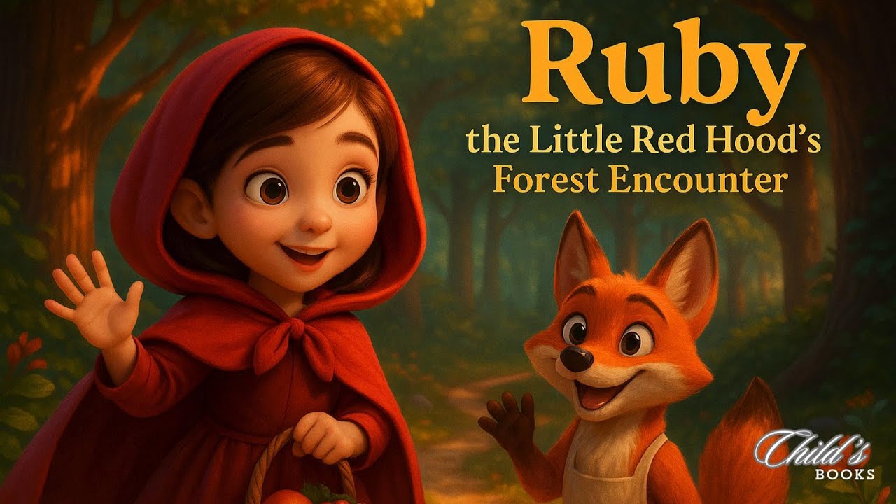 Ruby the Little Red Hood’s Forest Encounter |Courage and Cleverness ...