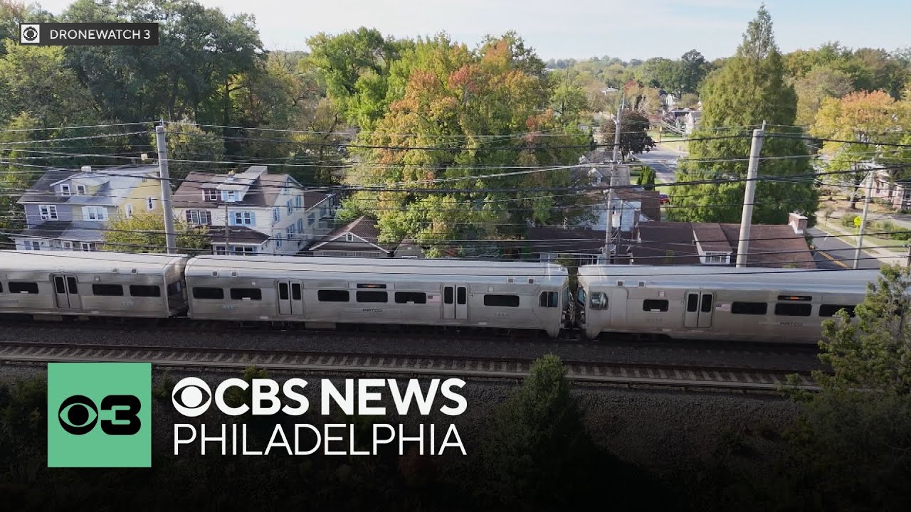 PATCO restores train service after power outage - YouTube