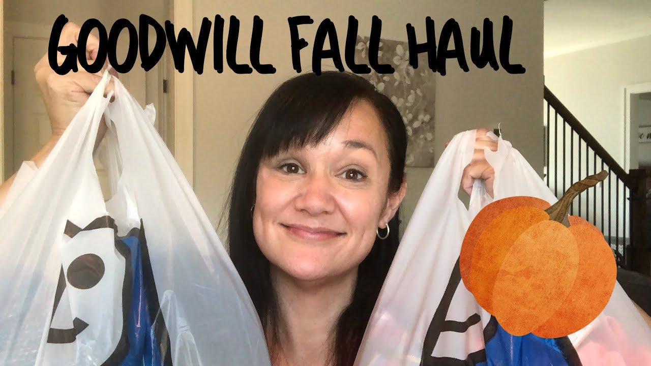 Goodwill haul || fall & winter clothes - YouTube