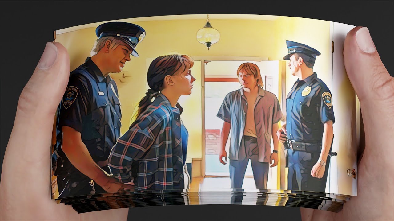 Eleven Gets Arrested Flipbook | Stranger Things 4 Flipbook - YouTube
