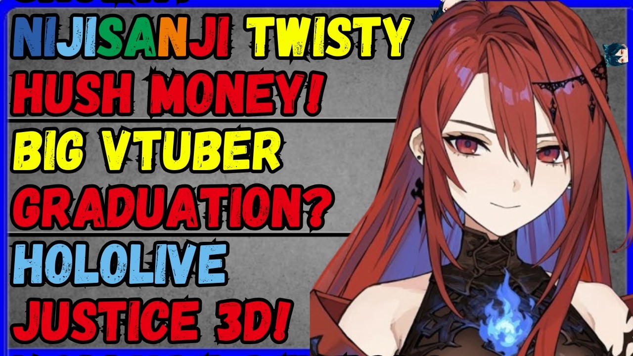 Nijisanji Twisty hush money?! Holo EN Justice 3d!, big vtuber ...