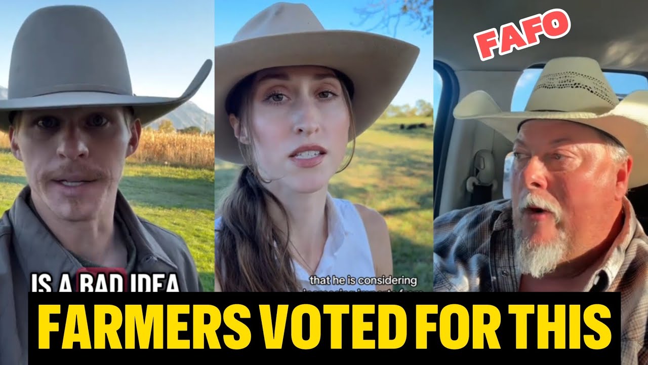MAGA Farmers & Ranchers REGRET voting for Trump – He is importing ...