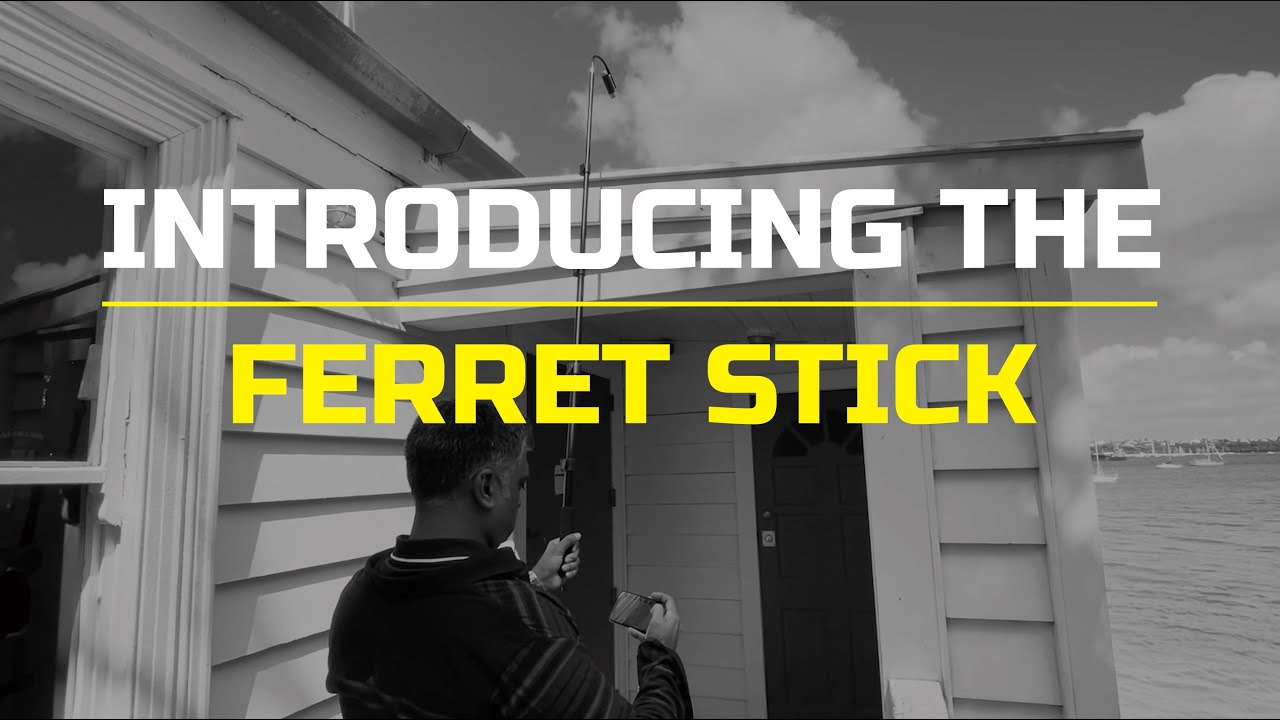 Ferret Stick - Extendable Cable Rod - YouTube