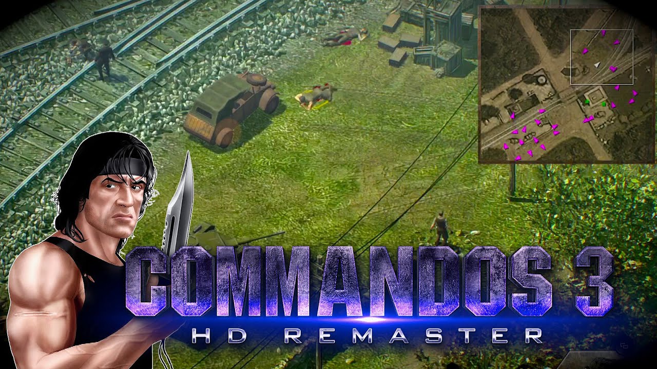 Commandos 3 HD Remaster 👤 Rambo | Lets Play Gameplay #Woodicgames - YouTube