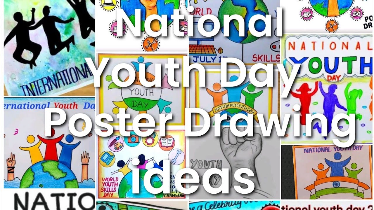 National Youth Day Drawing | National Youth Day Poster | National Youth ...