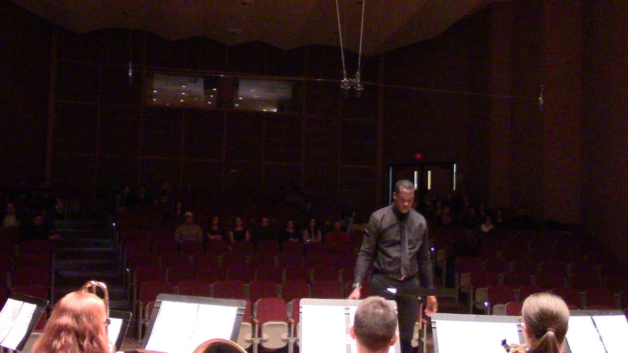 Malcolm Jones MM conducting recital - YouTube