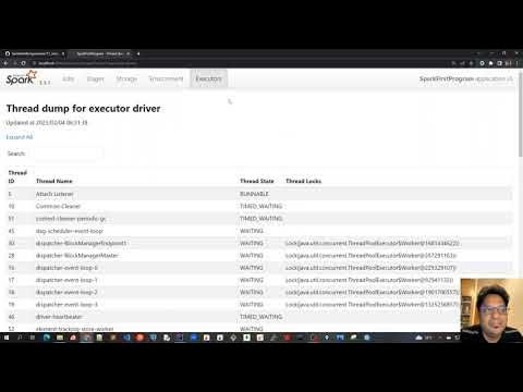 22 - Spark Web UI - Executors tab - YouTube