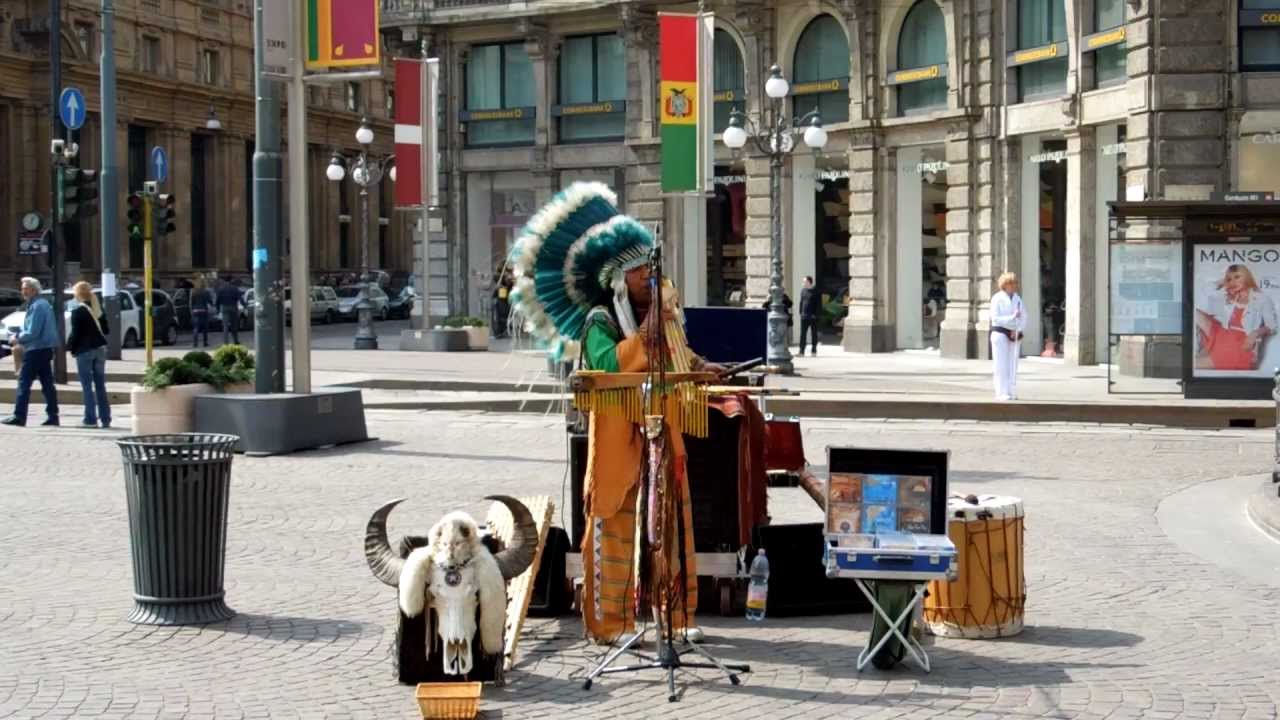 Native American Music - Milan, Italy - YouTube