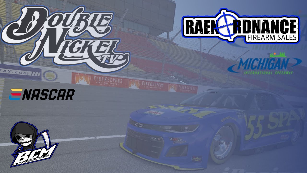 Michigan 2023: Sim Race City RD 5: NASCAR Cup Series: Flying Aces TV ...