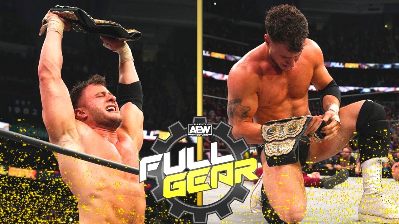 MJF CHAMPION! Review AEW Full Gear 2022 - YouTube