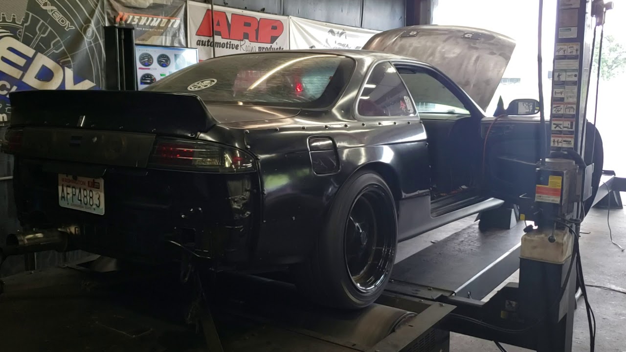 240sx RB25DET dyno tune run 06/14/19 - YouTube