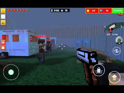 Pixel gun 3d : El bosque de Slenderman!!!!! - YouTube
