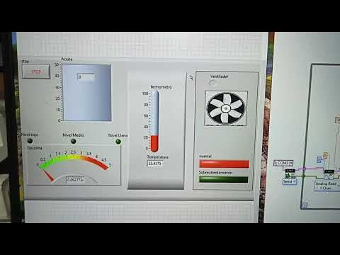Instrumento virtual LabView-Arduino-Linx - YouTube