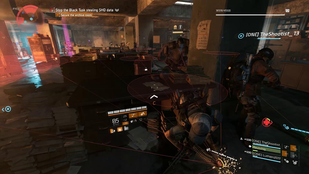 Division 2 - The Cursed Warhound Room (Invaded Bunker) - YouTube