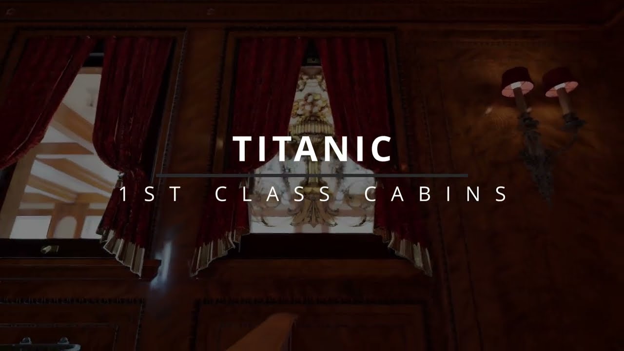 Titanic First Class Staterooms - YouTube