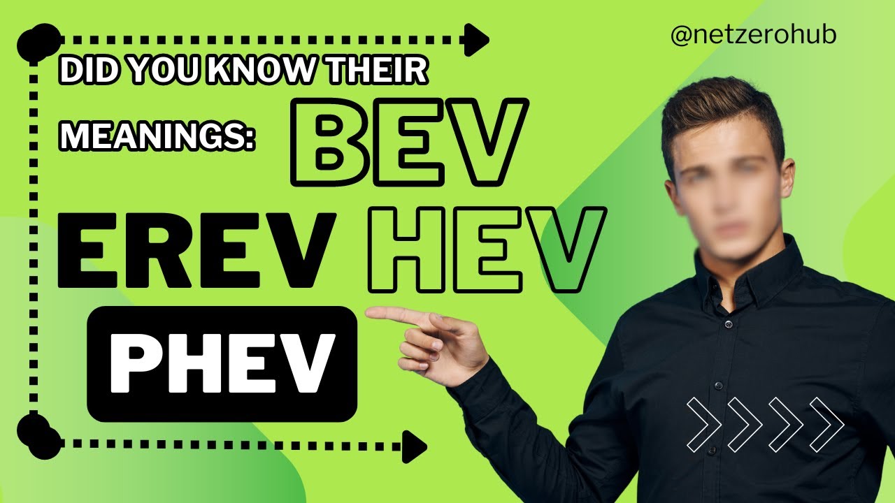 🚗 Understanding Electric and Hybrid Vehicles: PHEV, BEV, EREV, and HEV ...