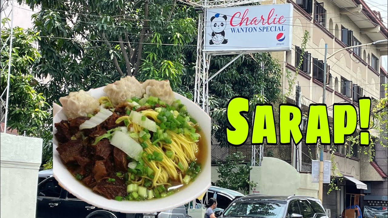 Dinarayong Charlie’s Beef Wanton Mami sa Mandaluyong. Super Sarap ...