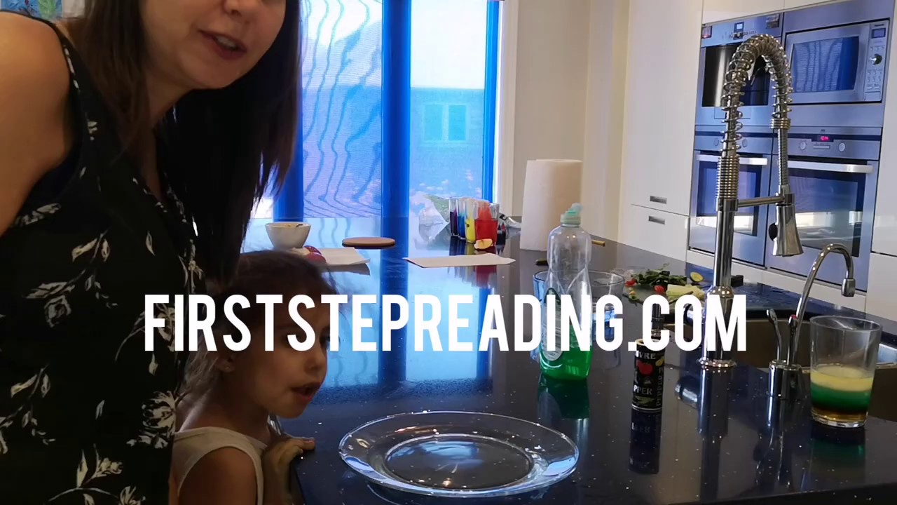 Easy Kindergarten Moving water molecules, Science Experiment - YouTube