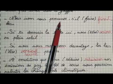 le conditionnel présent l'expression de la condition 4am الرابعة متوسط ...