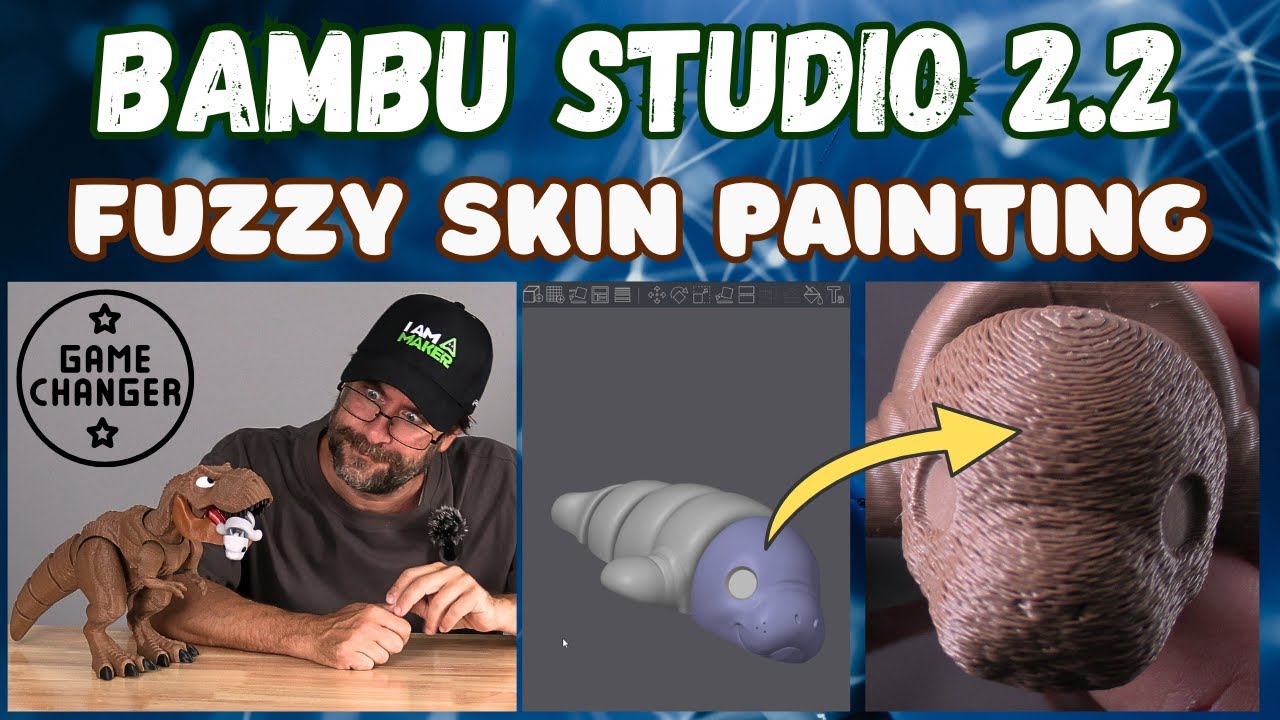 Bambu Studio 2.2: New "FUZZY SKIN" Painting Tool, is a Game Changer ...