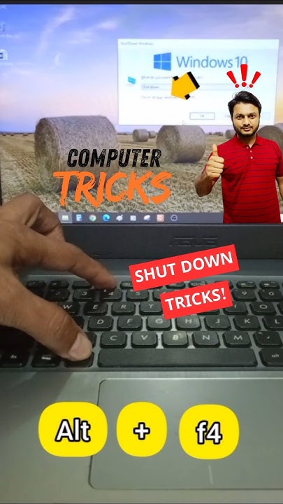 Computer Shut-Down Tricks #computertricks #computertips #shutdown #computer #viralshorts # ...