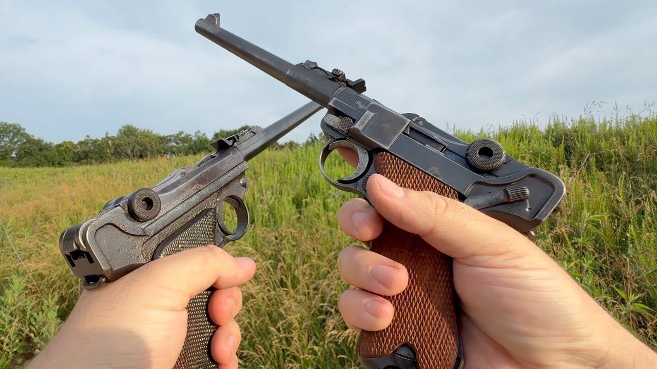 LP08 Artillery Lugers - YouTube