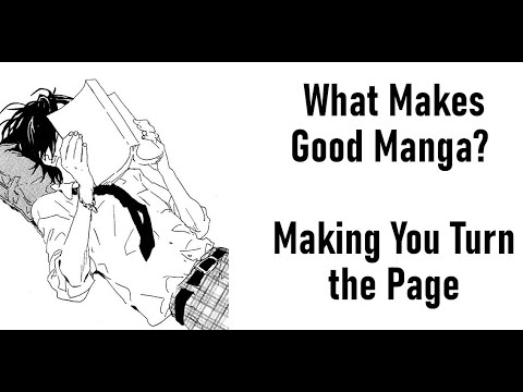 What Makes Good Manga? Making You Turn the Page | Panel Flow - YouTube